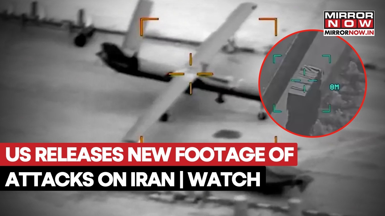 US Central Command Releases Video Of US Strikes On Iranian Planes, Boats, Trucks | Watch Video