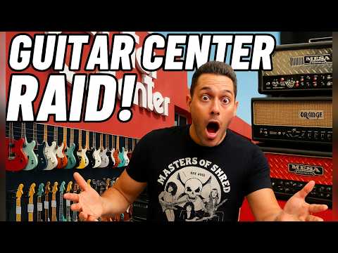 ‼️We visit Nashville’s TOP Guitar Center locations - INSANE finds! | EVH | Hamer | 4K!