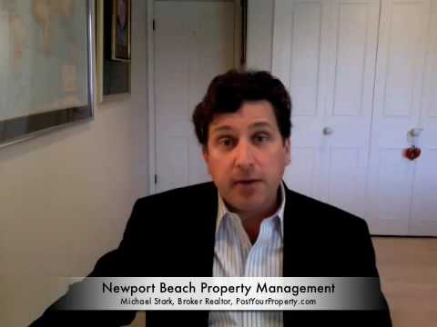 Michael Stark Broker Realtor, Newport Beach Property Management, Newport Beach Income Property