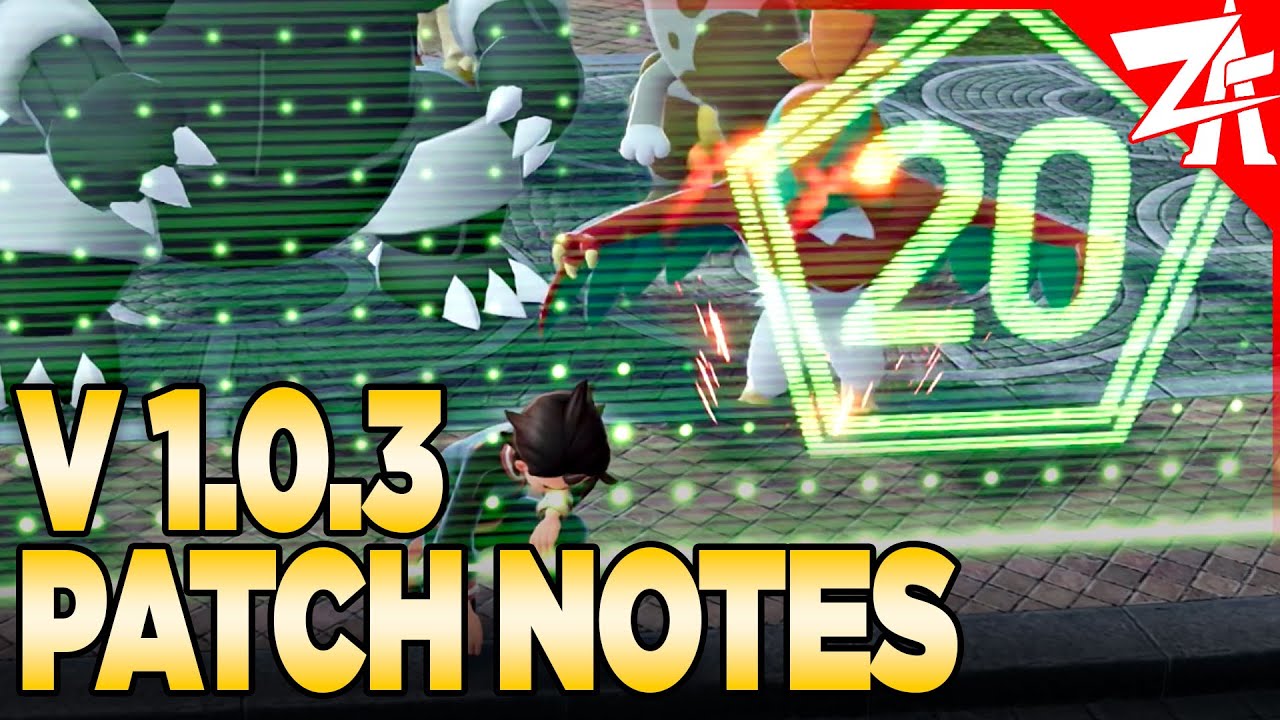 V1.0.3 Patch Notes & Exploits Tested - Pokemon Legends Z-A