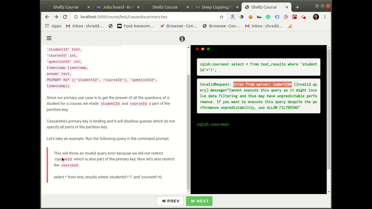 Learn Cassandra Query with Example