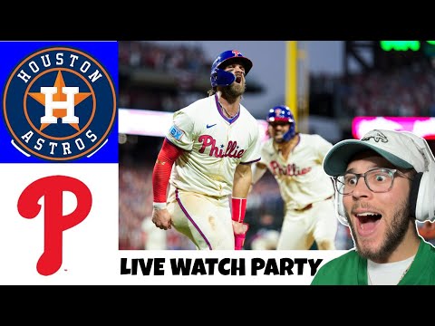 PHILLIES VS ASTROS GAME WATCH PARTY!