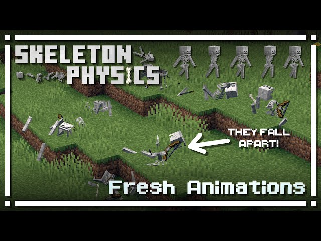 Fresh Skeleton Physics Minecraft Texture Pack