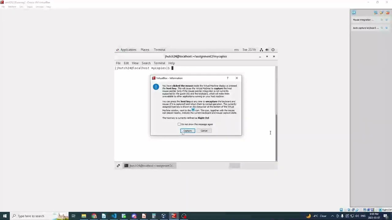 Linux - Assignment 2 - Centennial College - Winter 2023
