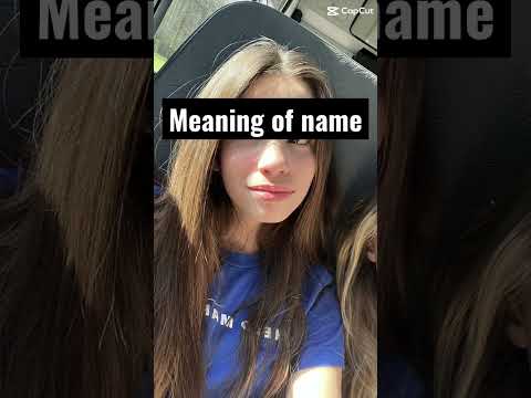 Meaning of name?