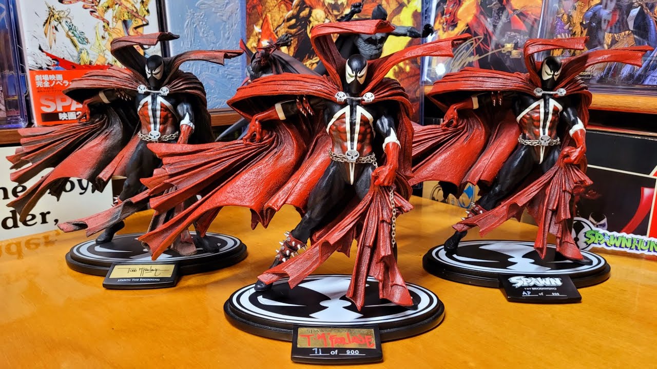 Spawn The Beginning Statue SpawnHunter Collection Review