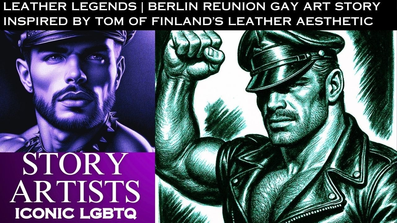 Gay Leather Legends | Berlin Hidden Desires Gay Art Story– Inspired by Tom of Finland’s Gay Leather