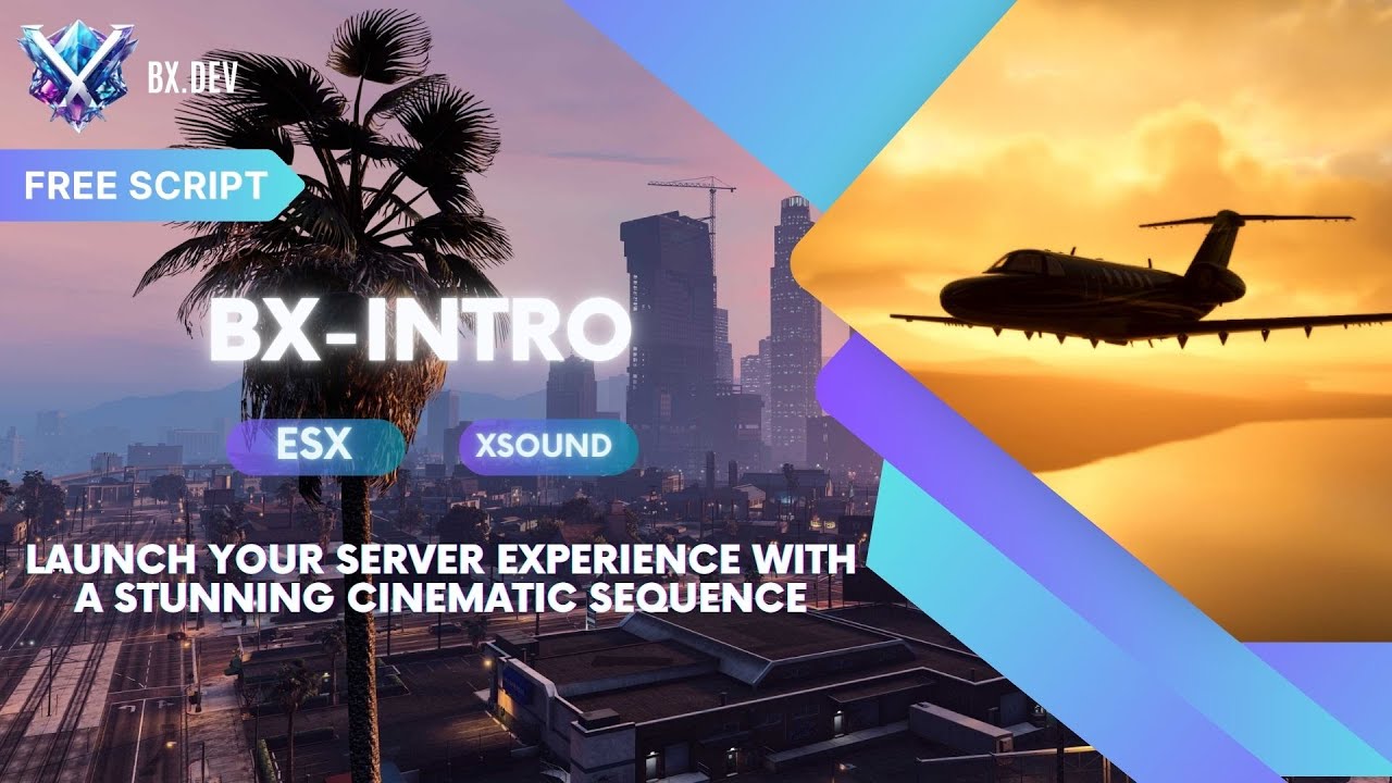 [ESX] [FREE] BX-Intro 🎬 - FiveM Releases - Cfx.re Community