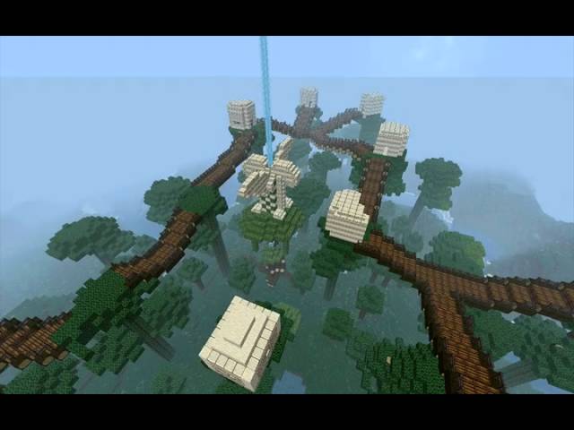 Hightree Village [series build build #2] Minecraft Map