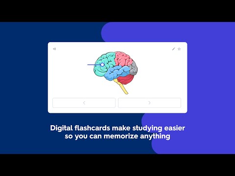 Memorize anything with Quizlet Flashcards