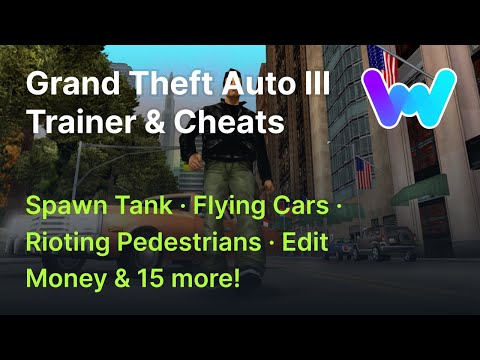 Grand Theft Auto III – The Definitive Edition Cheats and Trainer for ...