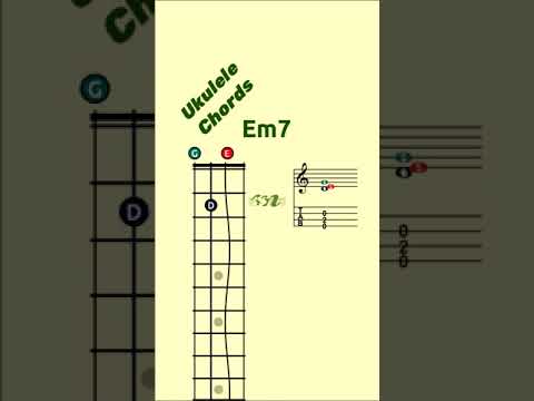 UKULELE Chords | SEVENTH Chords | Em7 | MINOR Seventh Chord