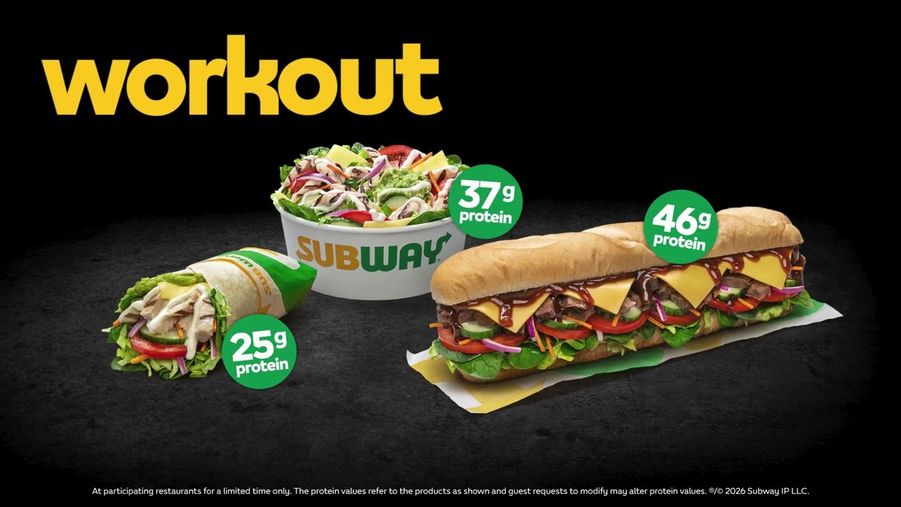 New Subway Packed With Protein Range