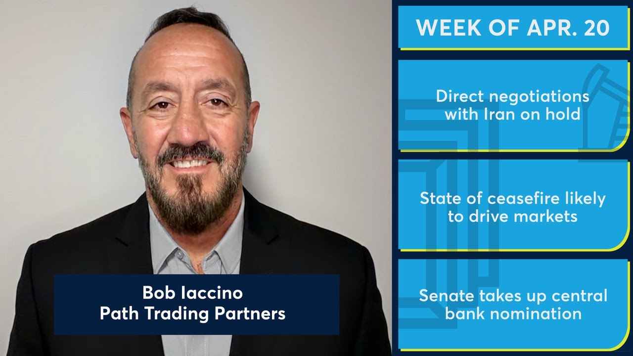 Dropping yields and geopolitics set the stage for next week. 4/17/26.