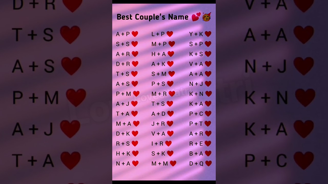 The universe doesn’t make mistakes.✨ Did your initials make the cut? Found your match?❤️ Tag them 👫💫