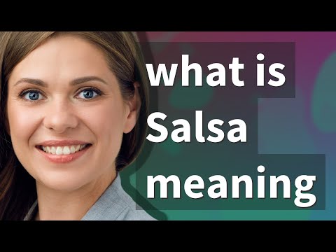 Salsa | meaning of Salsa