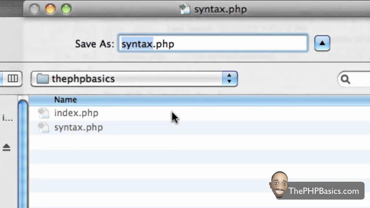 Tutorial 2 - PHP Syntax