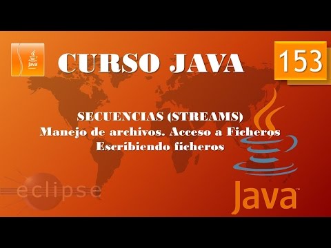 Learn Curso Java Streams II Accediendo a ficheros Escritura Vídeo 153 - Mind Luster