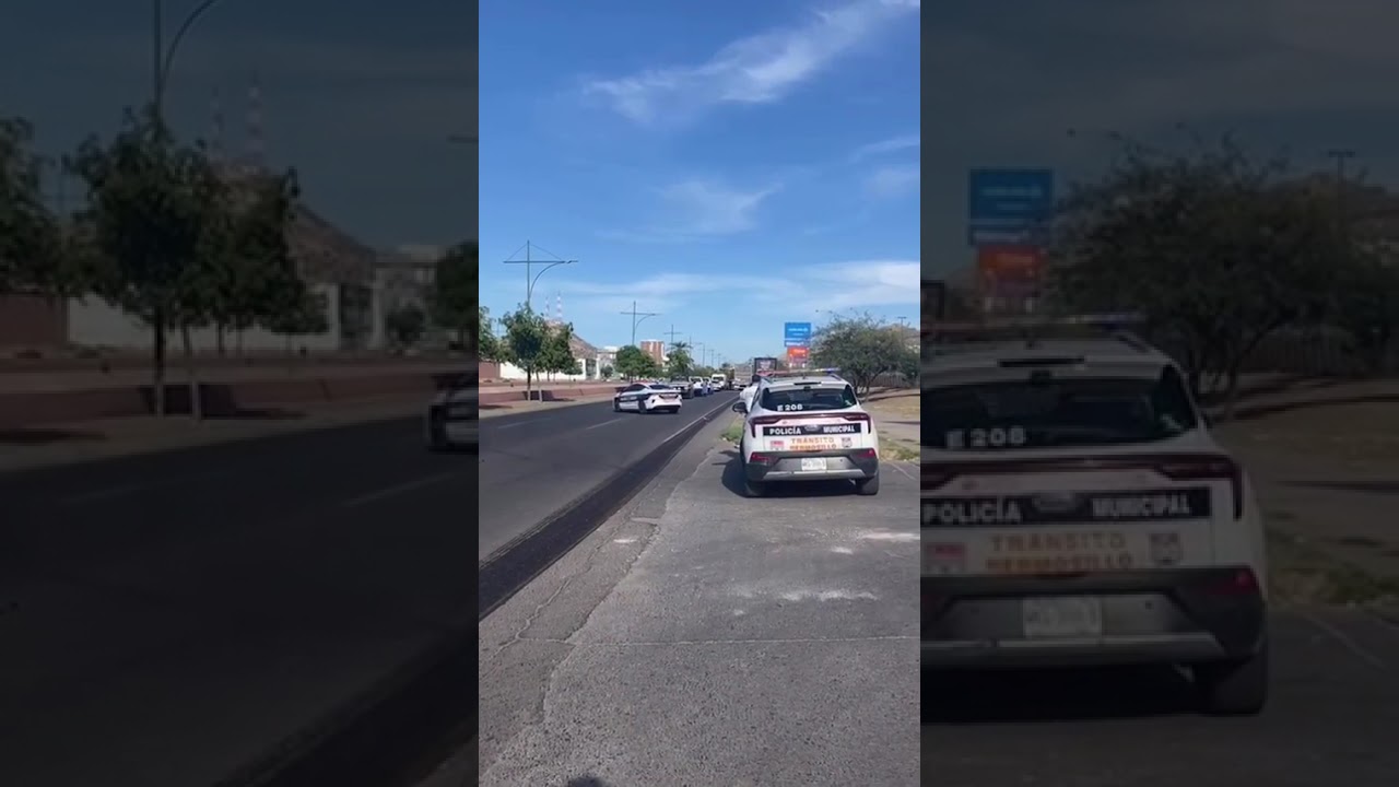 Motorcyclist dies after colliding with a semi-trailer that invaded his lane in Hermosillo