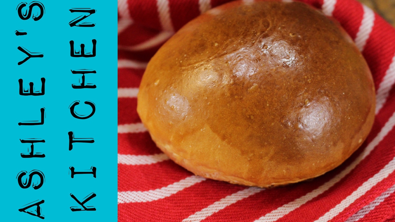 Semi Brioche Burger Buns  - a step by step recipe guide
