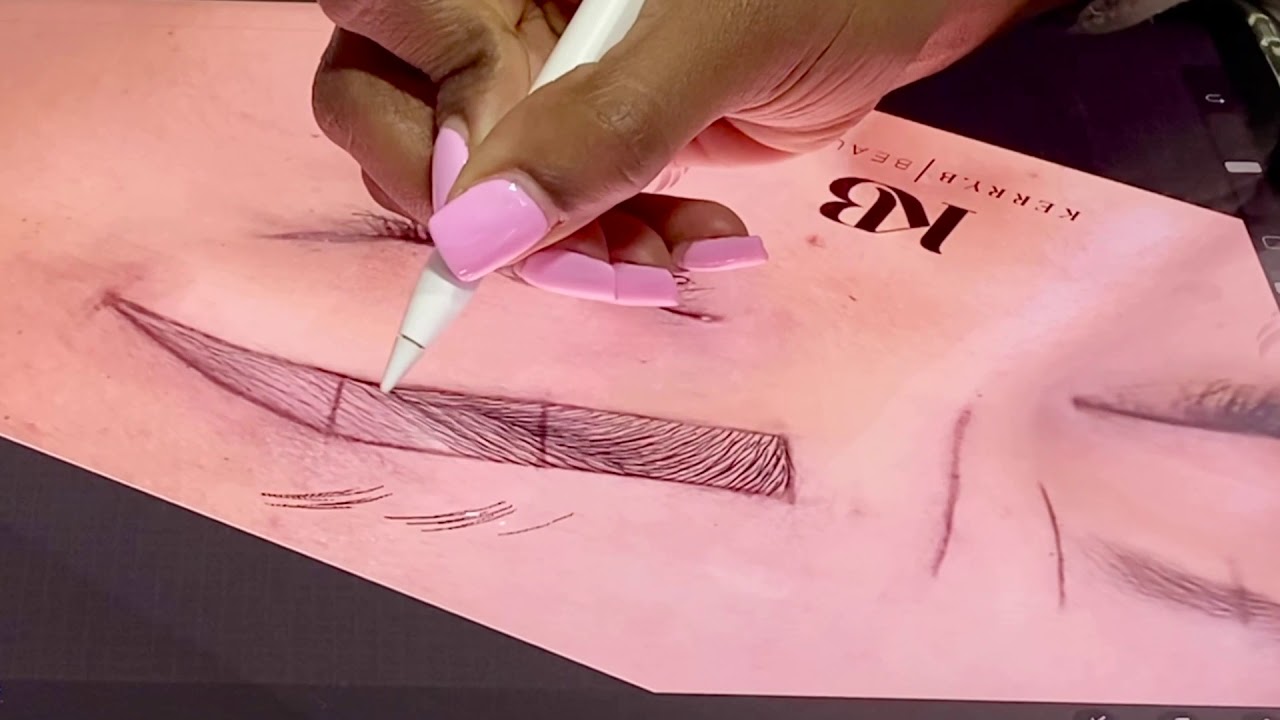 Procreate Microblading Practice