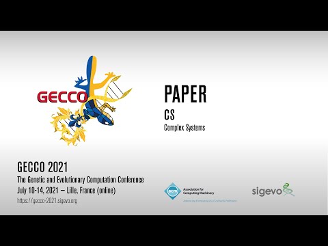 GECCO2021 - pap246 - CS - Biodiversity in Evolved Voxel-based Soft Robots