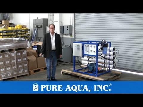 Seawater RO Machine Kuwait 4,700 GPD | www.PureAqua.com