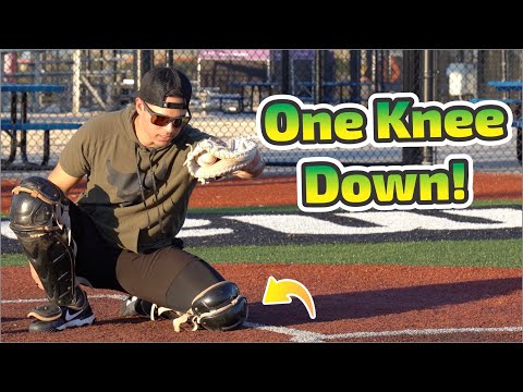 One Knee Down Catching Technique! (AND The Fruit Ninja Catching Drill ...