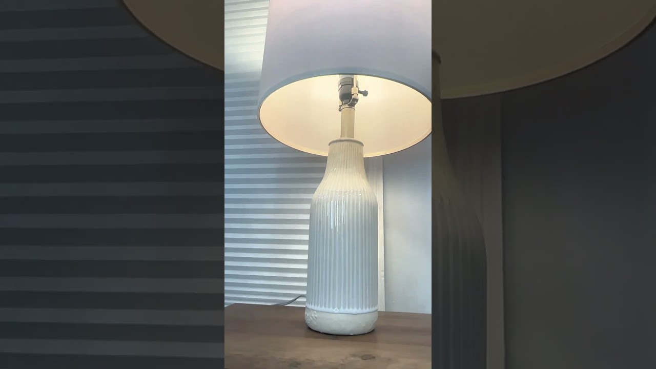 Beautiful Modern Cermaic Lamp Set from USumkky (Amazon Furniture Find) #amazonfinds