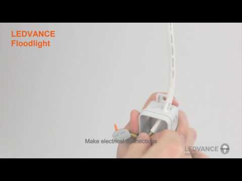 LEDVANCE Floodlight Installation