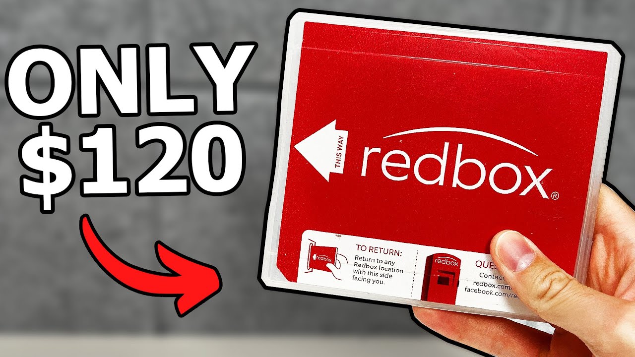 Redbox is DEAD... so I ﻿bought 160 Redbox DVDs 🤯