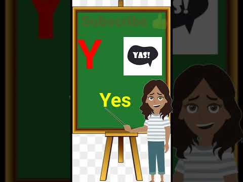 Five words start with letter Y With Spelling.#educationalvideosforkids ,#kidsstudy