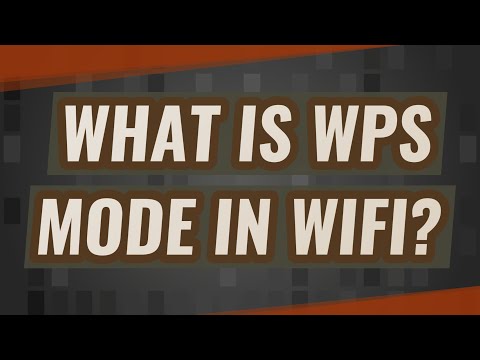 What is WPS mode in WiFi?