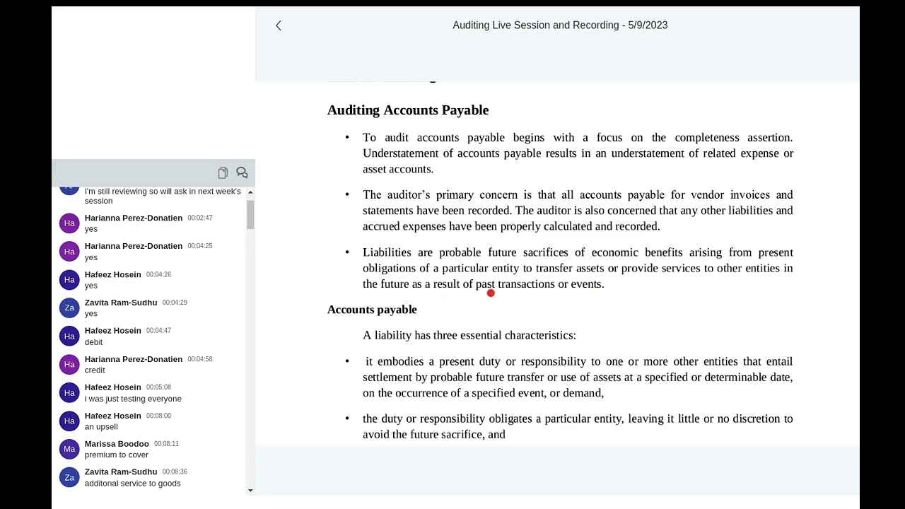 Understanding Auditing: Accounts Payable and Fixed Assets | Galaxy.ai