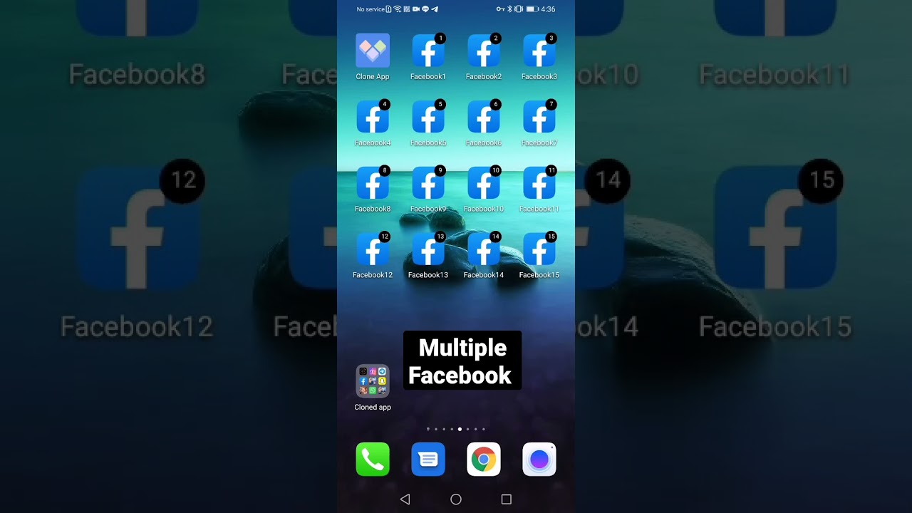 One device multiple Clone App | multiple Facebook  clone | Unlimited clone app #cloneapp #appcloner