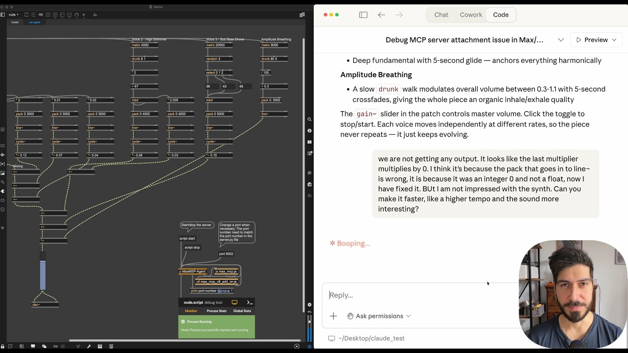 Writing Max Patches with Claude Code