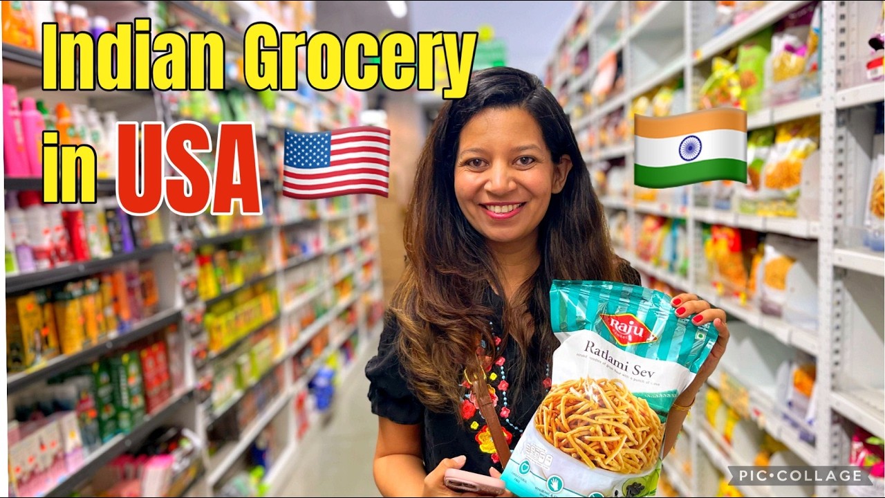Indian Grocery Shopping in USA | Patel Brothers Store Tour, Snacks & Frozen Food