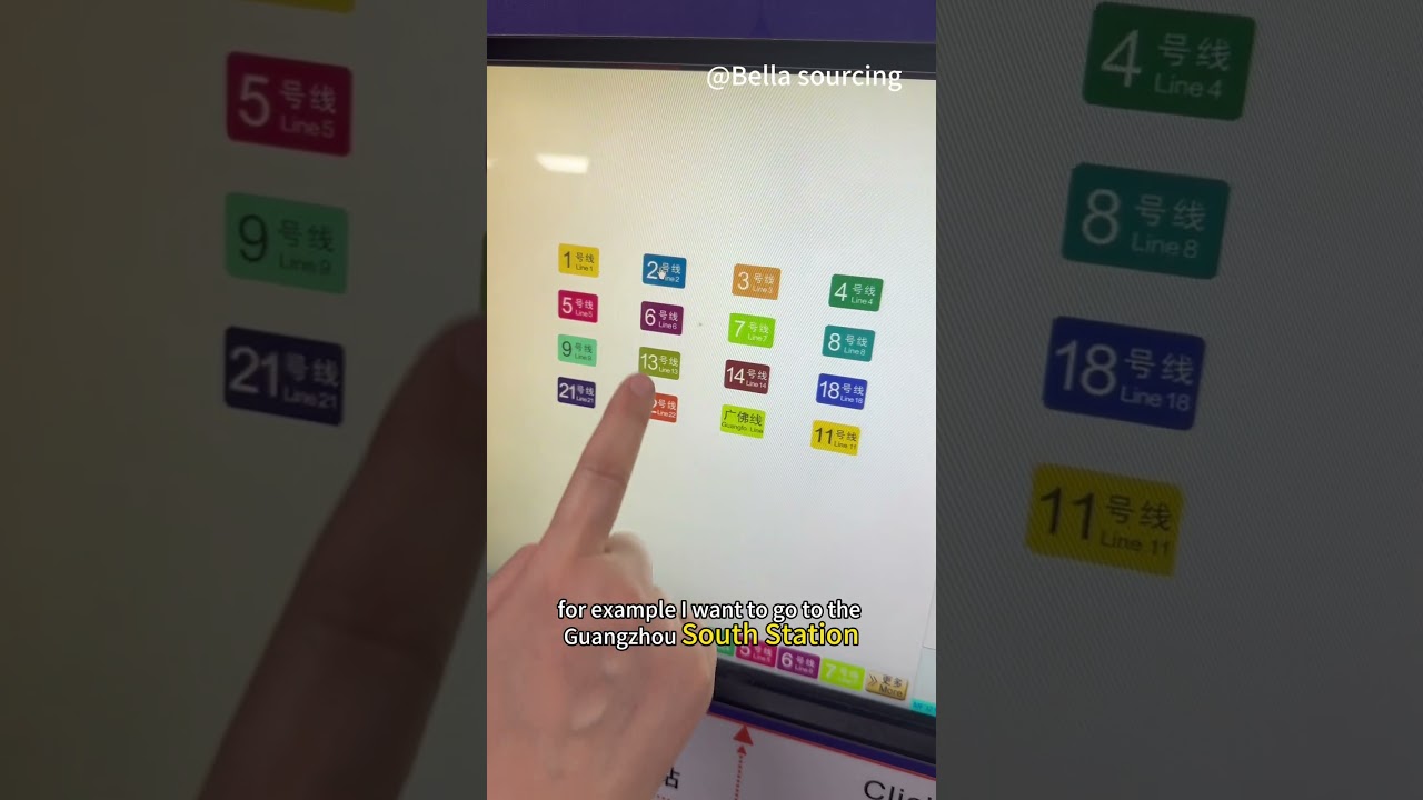 How to buy the ticket in Guangzhou #GuangzhouMetro #Metro #ChinaMetro #traveltips