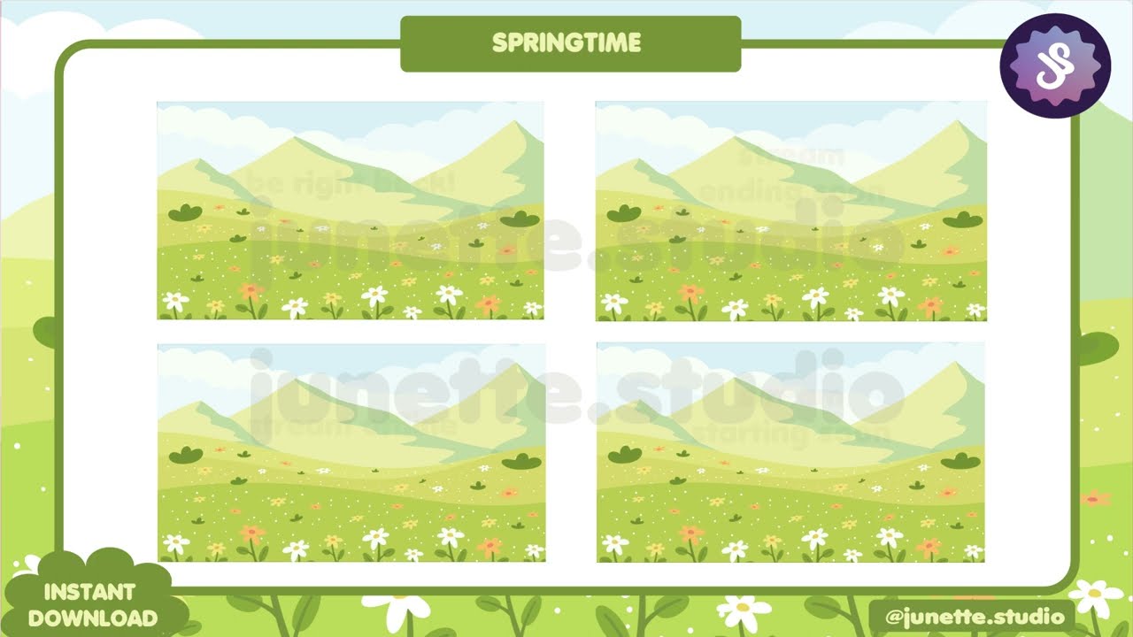 Springtime Garden | Animation