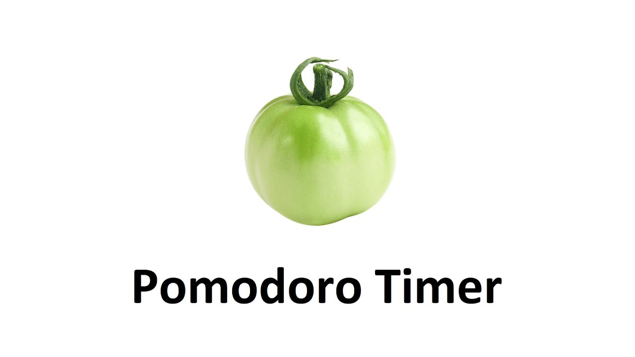 Pomodoro Timer with Tkinter Python package