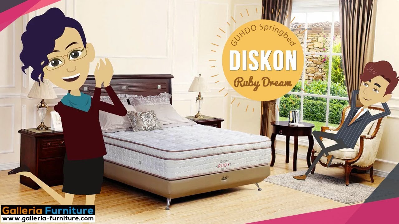 Daftar Harga Diskon Springbed Guhdo Ruby Dream - Galleria Furniture Bandung