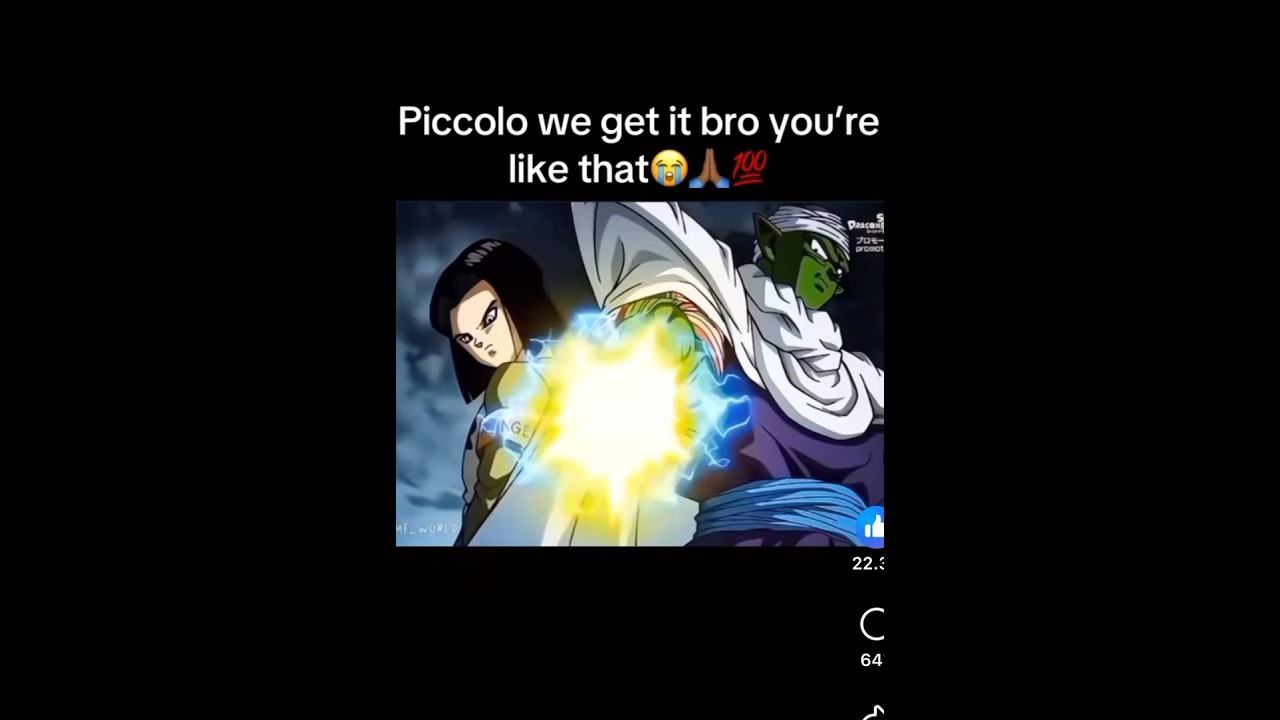 Piccolo always aura farming 🔥 #shorts #dragonball