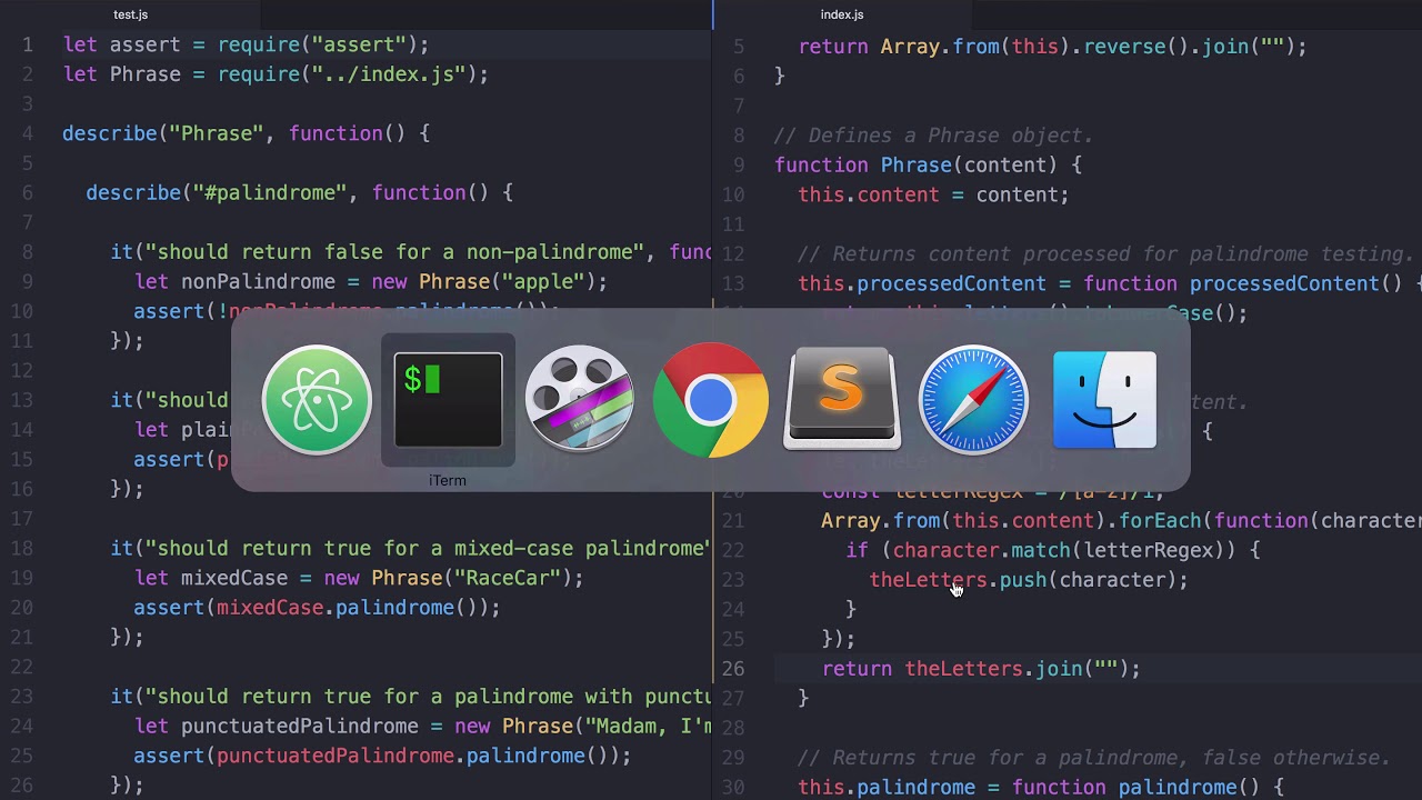 Refactoring in JavaScript – Learn Enough JavaScript to Be Dangerous sample section