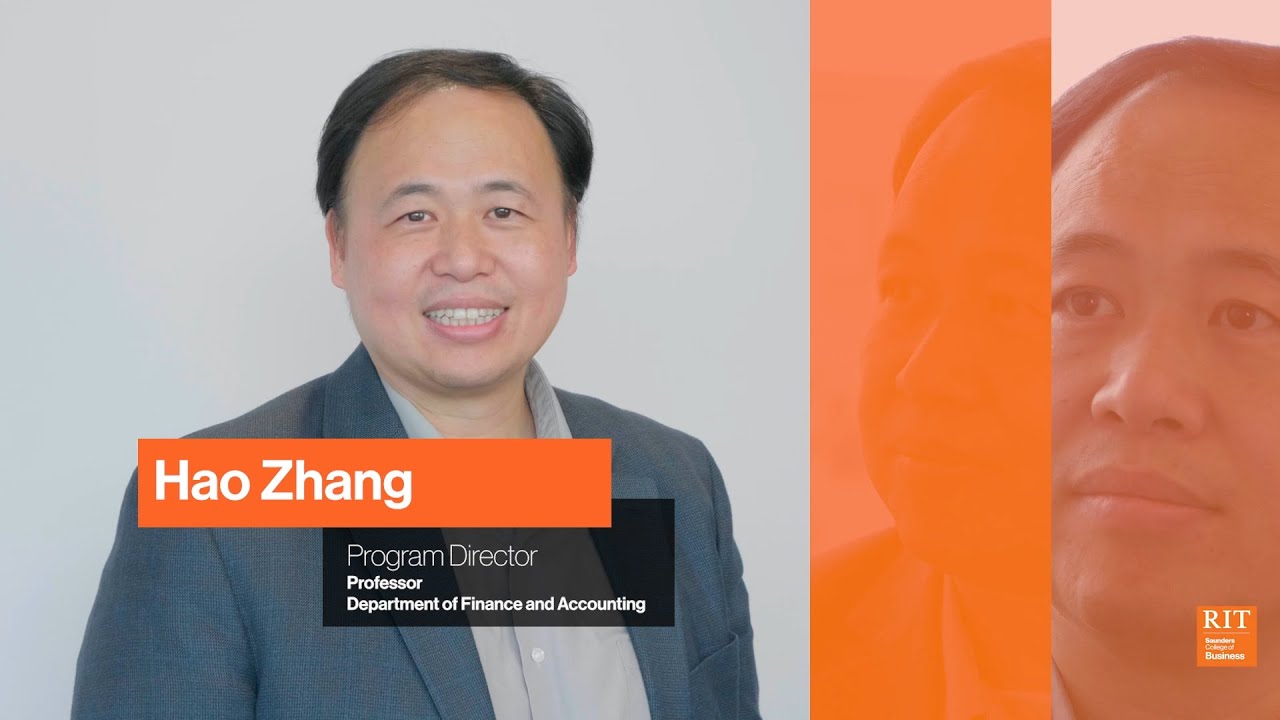 Finance MS at RIT Saunders College, with Hao Zhang