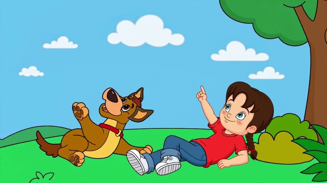 Shapes in the Clouds! ☁️❤️ Ava & Rocky’s Imagination Game! | Hinge Kids
