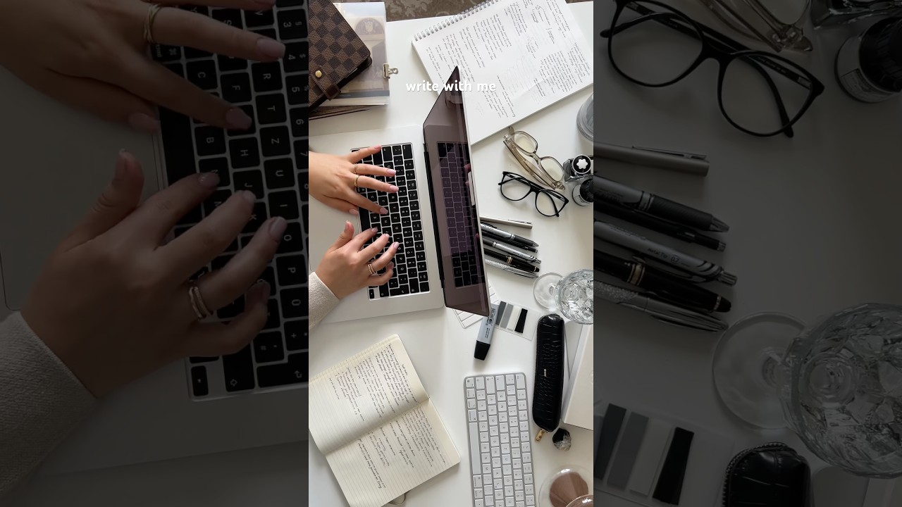 Writing on my blog, „Enlightenments“ on Substack, on detachment & inner peace. #writing #asmr #write