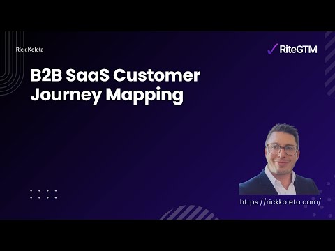 B2B SaaS Customer Journey Mapping with Rick Koleta