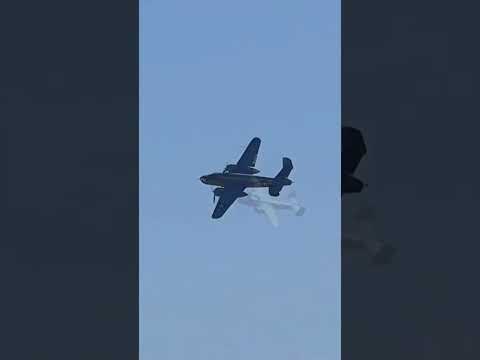 B-25 Mitchell takes to the sky