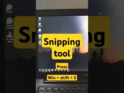 The snipping tool is saving your image here | A shortcut to be pro #shortcutkeys #snippingtool #tech