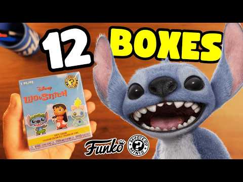 Lilo & Stitch Funko Mystery Mini Figures | Opening 12 Blind Boxes | 2025 Disney Lilo and Stitch Toys
